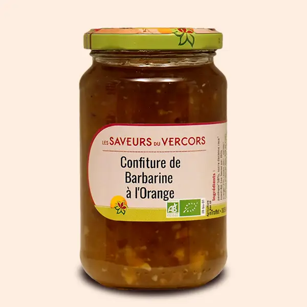 Confiture de Barbarine à l'Orange - Saveurs du Vercors